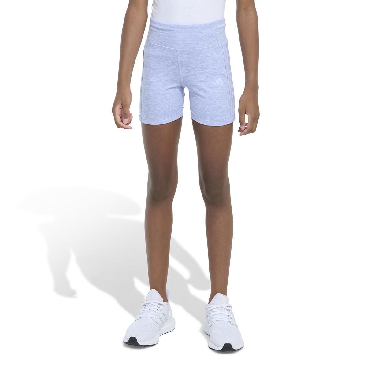 Click here for Girls (7-16) adidas(R) Melange Bike Shorts prices