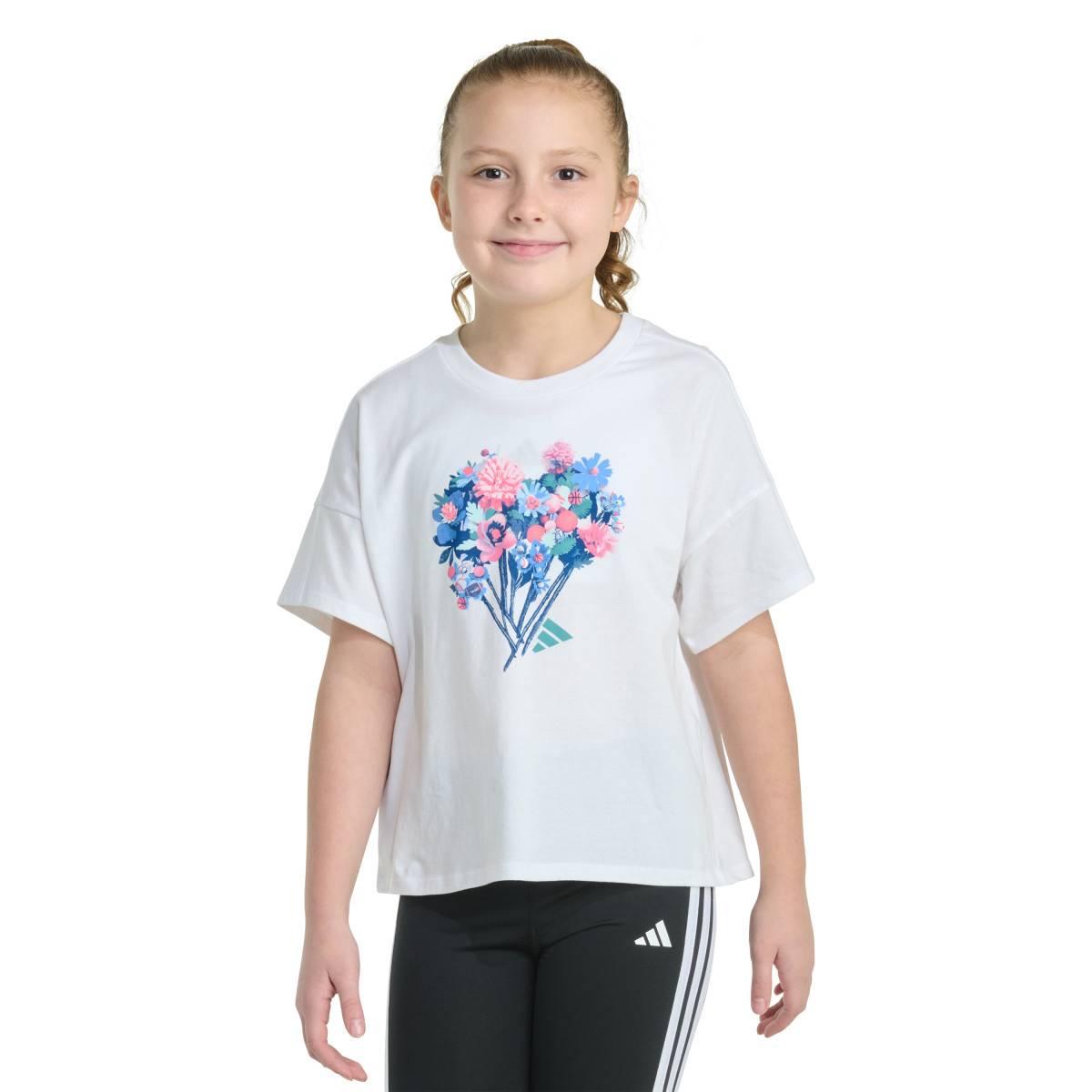 Click here for Girls (7-16) adidas(R) Short Sleeve Drop Shoulder... prices