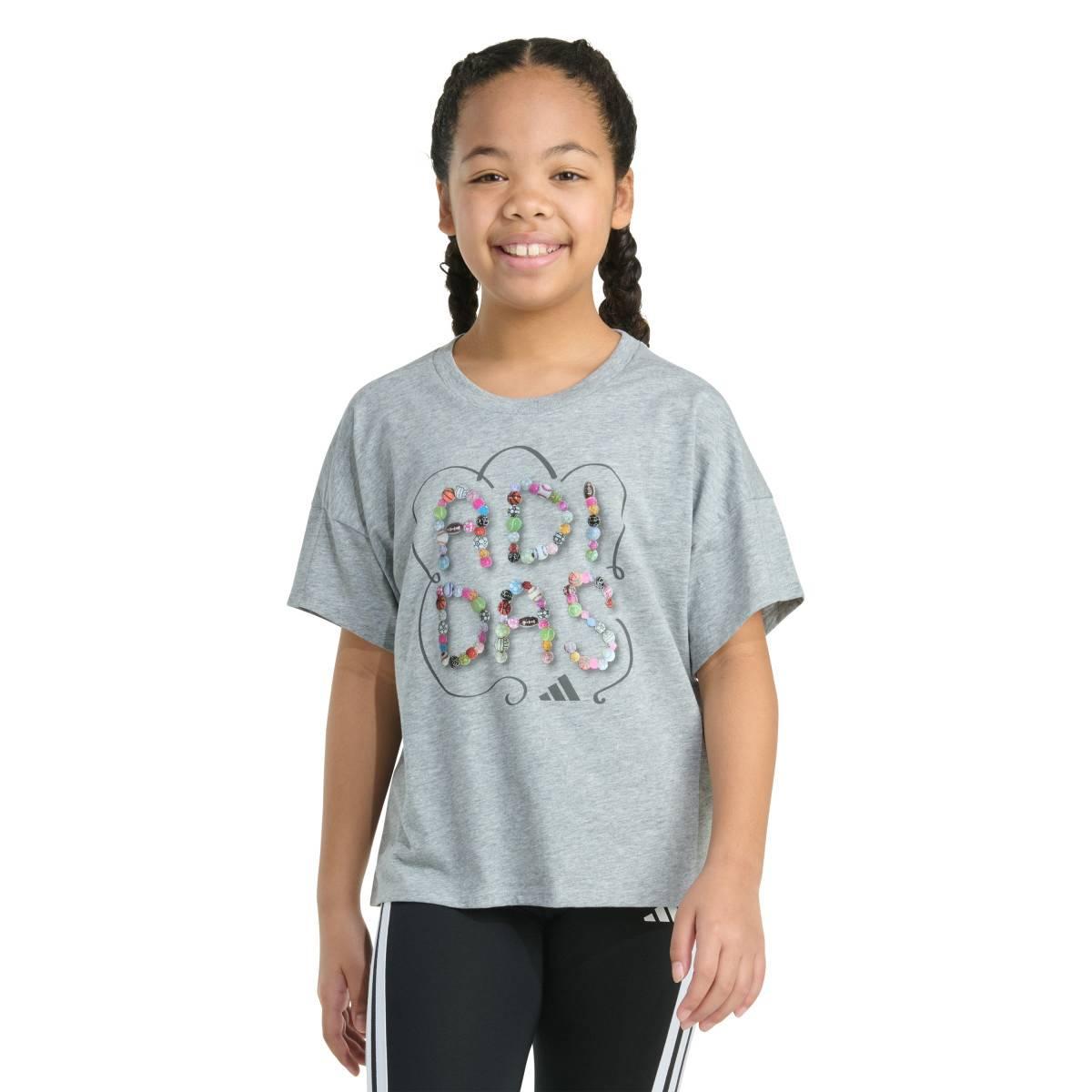Click here for Girls (7-16) adidas(R) Short Sleeve Sport Beads Dr... prices