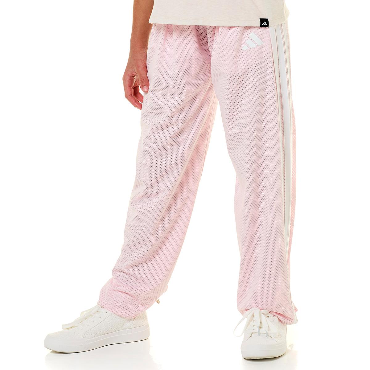 Click here for Girls (7-16) adidas(R) Front Pleat Mesh Wide Leg P... prices