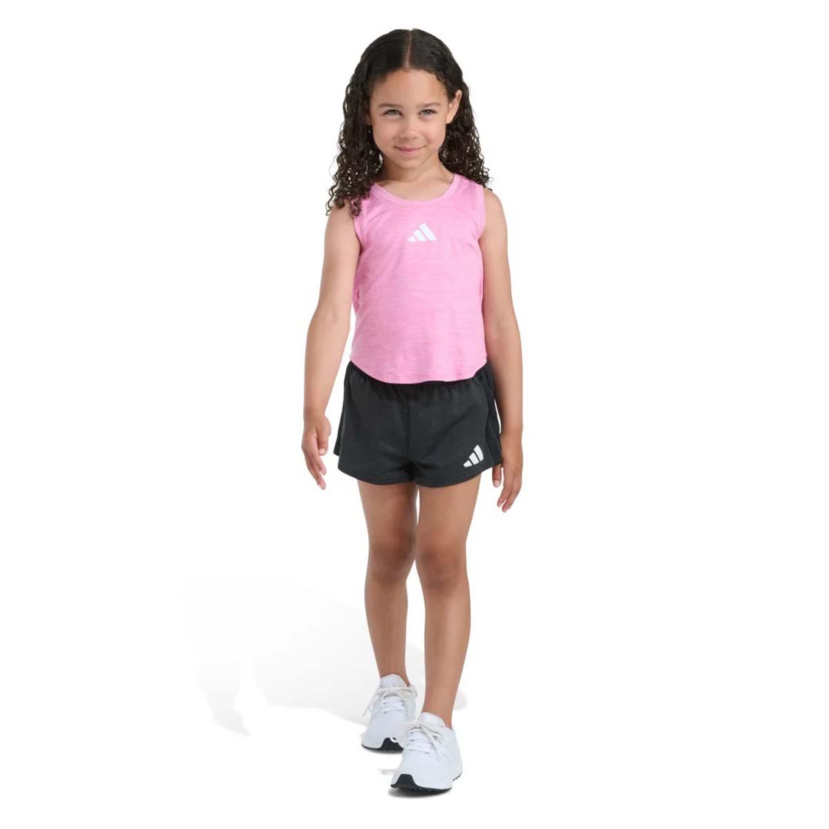 Click here for Toddler Girl adidas(R) Melange Tank Short Set prices