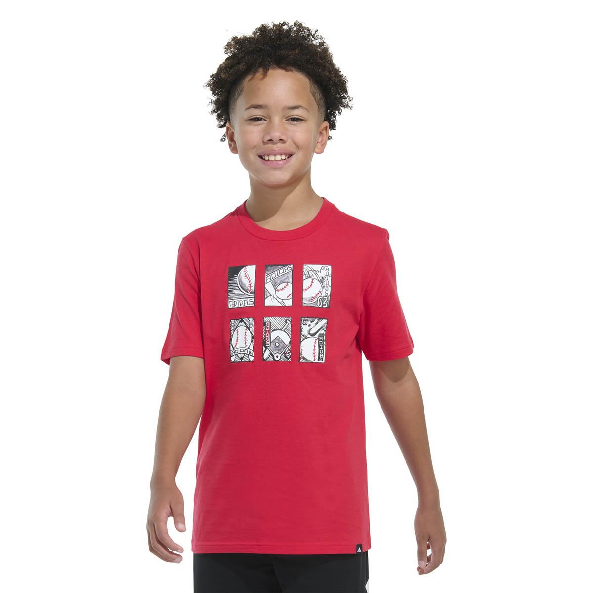 Click here for Boys (8-20) adidas(R) Short Sleeve Baseball Card T... prices