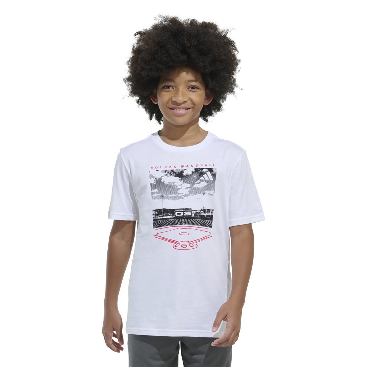 Click here for Boys (8-20) adidas(R) Baseball Memories Short Slee... prices