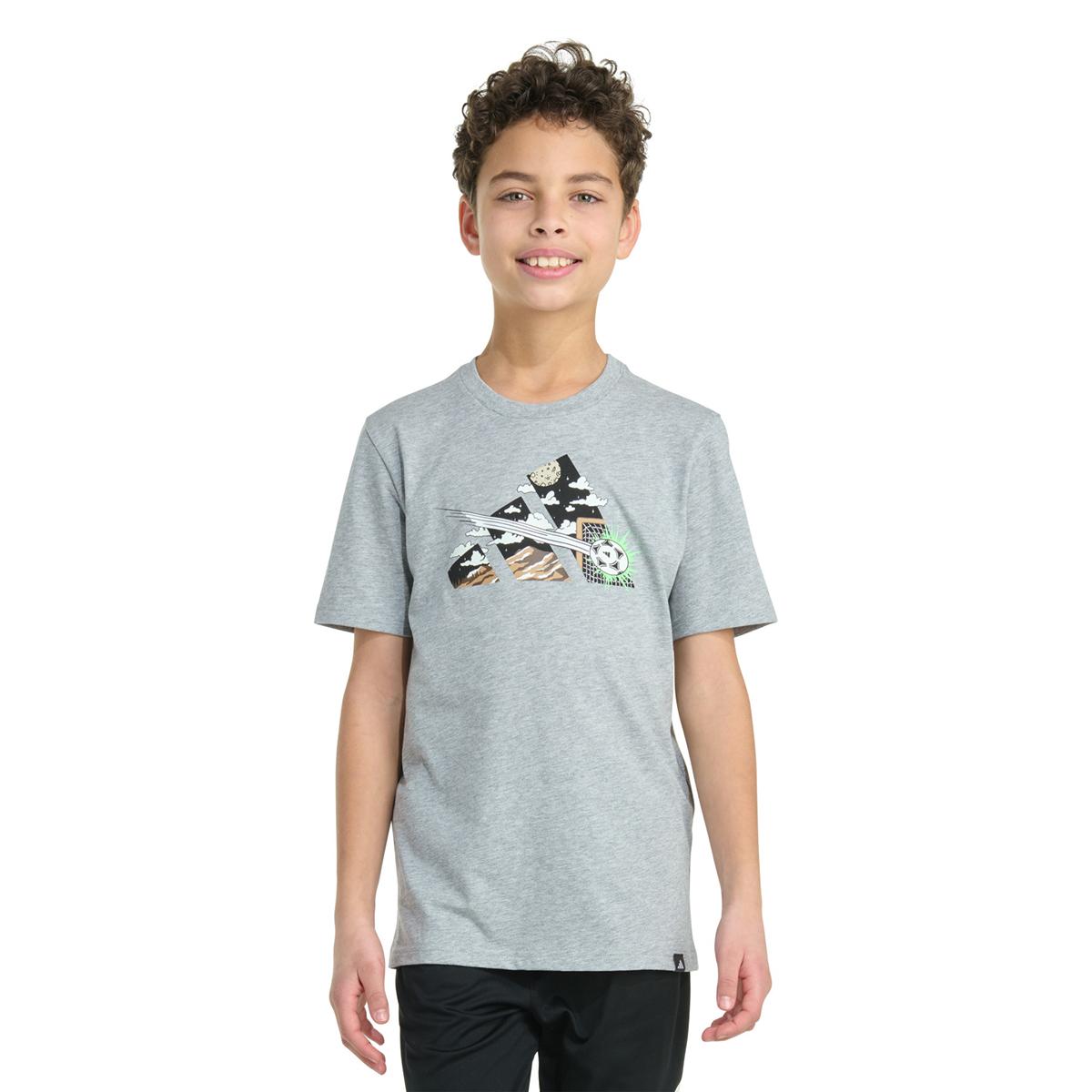 Boys (8-20) adidas(R) Short Sleeve Galactic Goal Tee