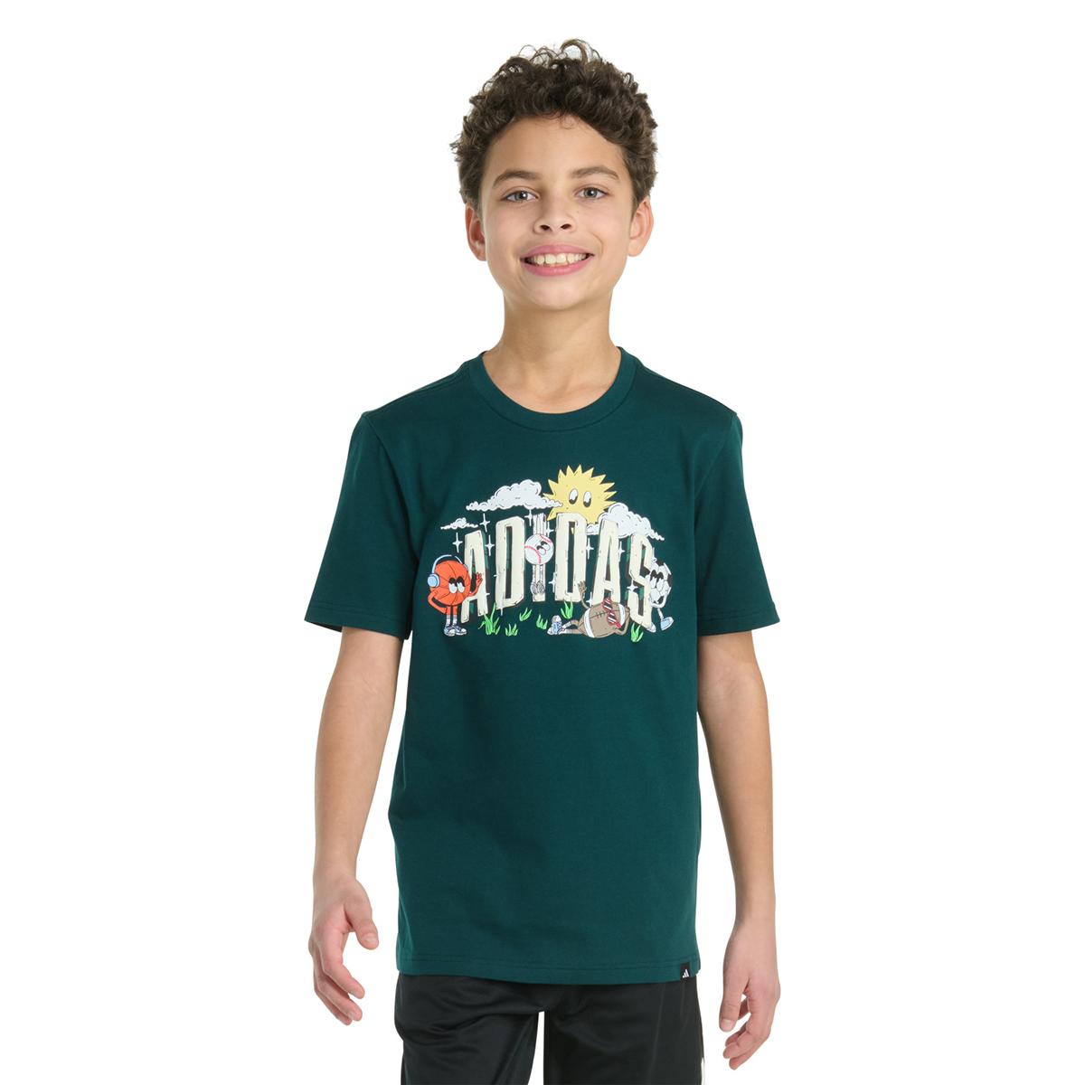 Click here for Boys (8-20) adidas(R) Short Sleeve Multi Sport Doo... prices