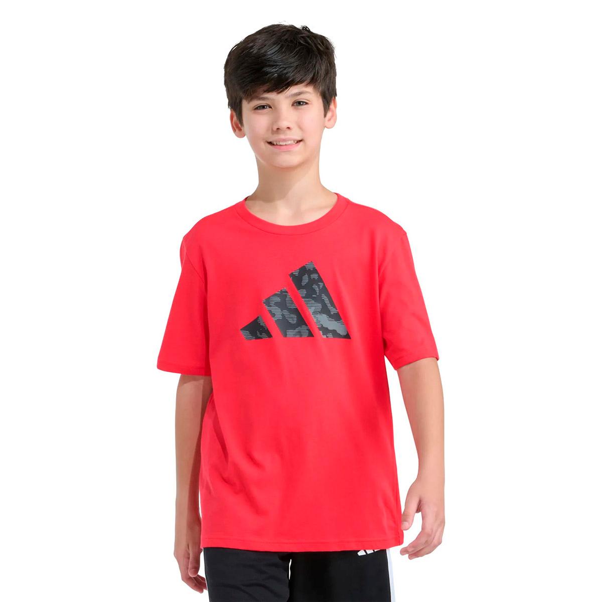 Click here for Boys (8-20) adidas(R) Short Sleeve Camo Logo Tee prices