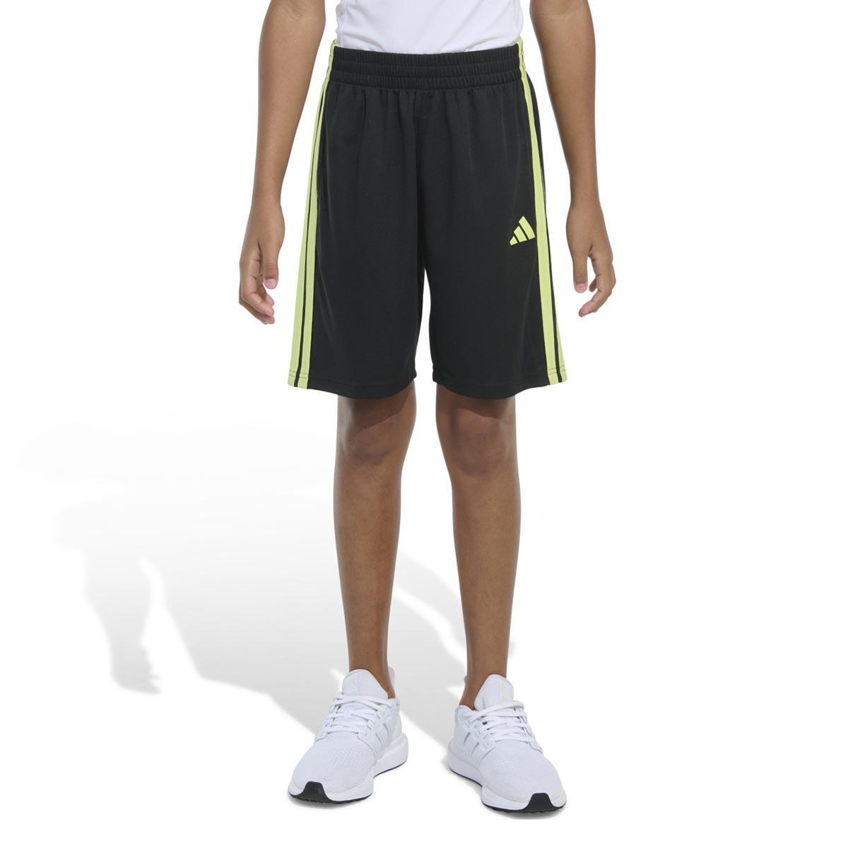 Boys (8-20) adidas(R) Essentials 3 Stripe Shorts
