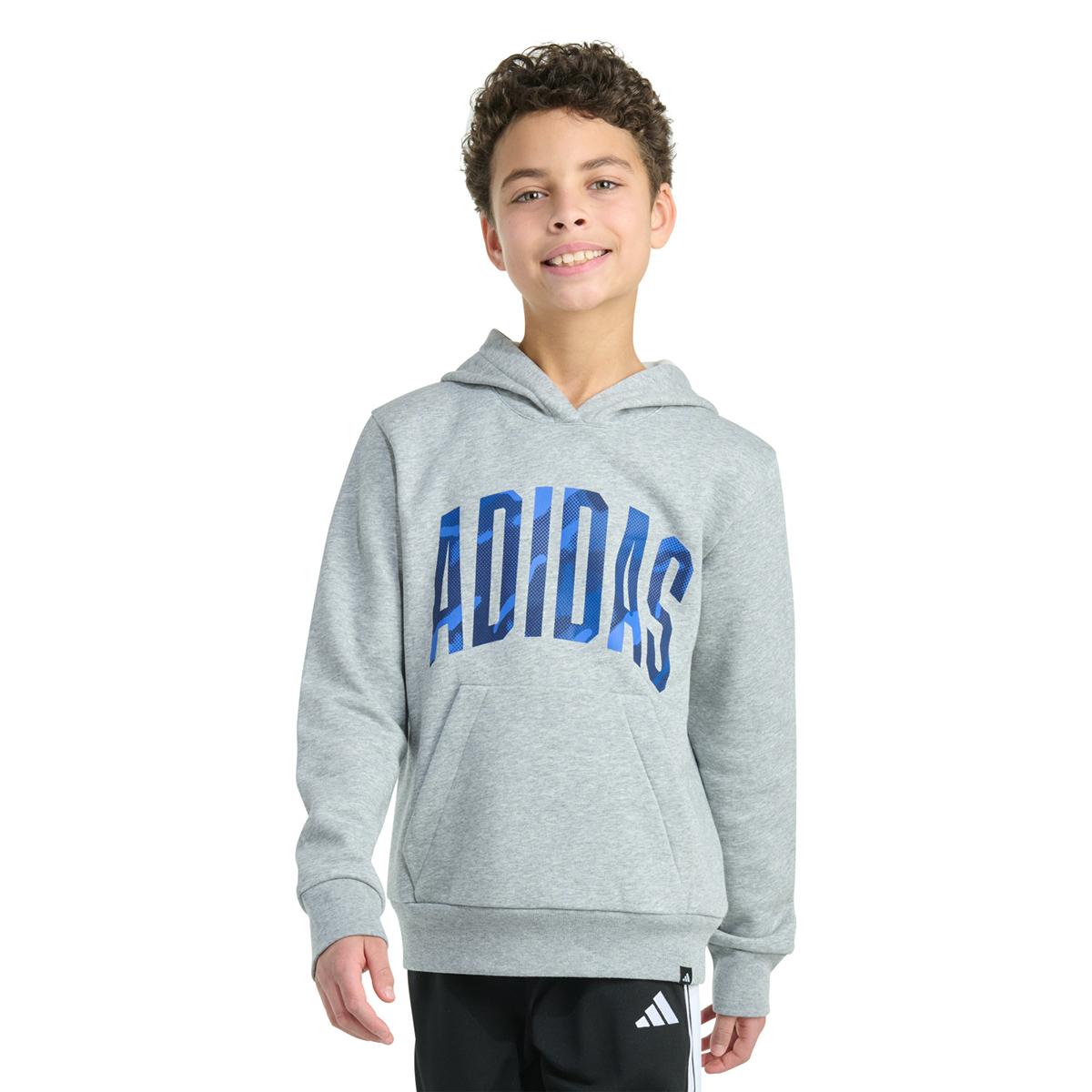 Click here for Boys (8-20) adidas(R) Pullover Graphic Fleece Hood... prices