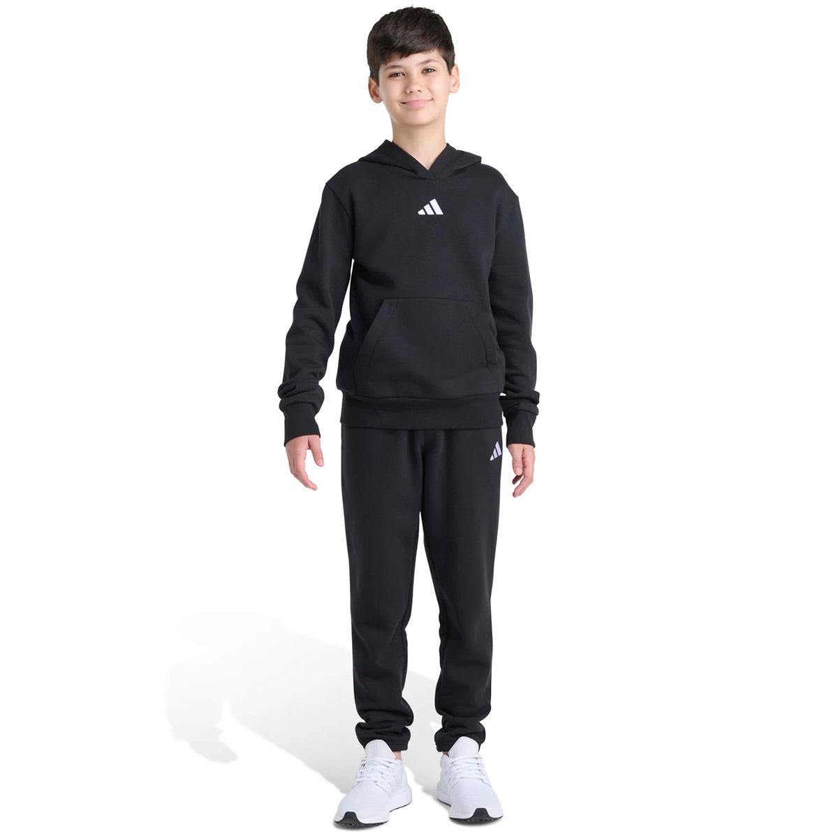 Click here for Boys (8-20) adidas(R) Small Logo Fleece Hoodie & J... prices