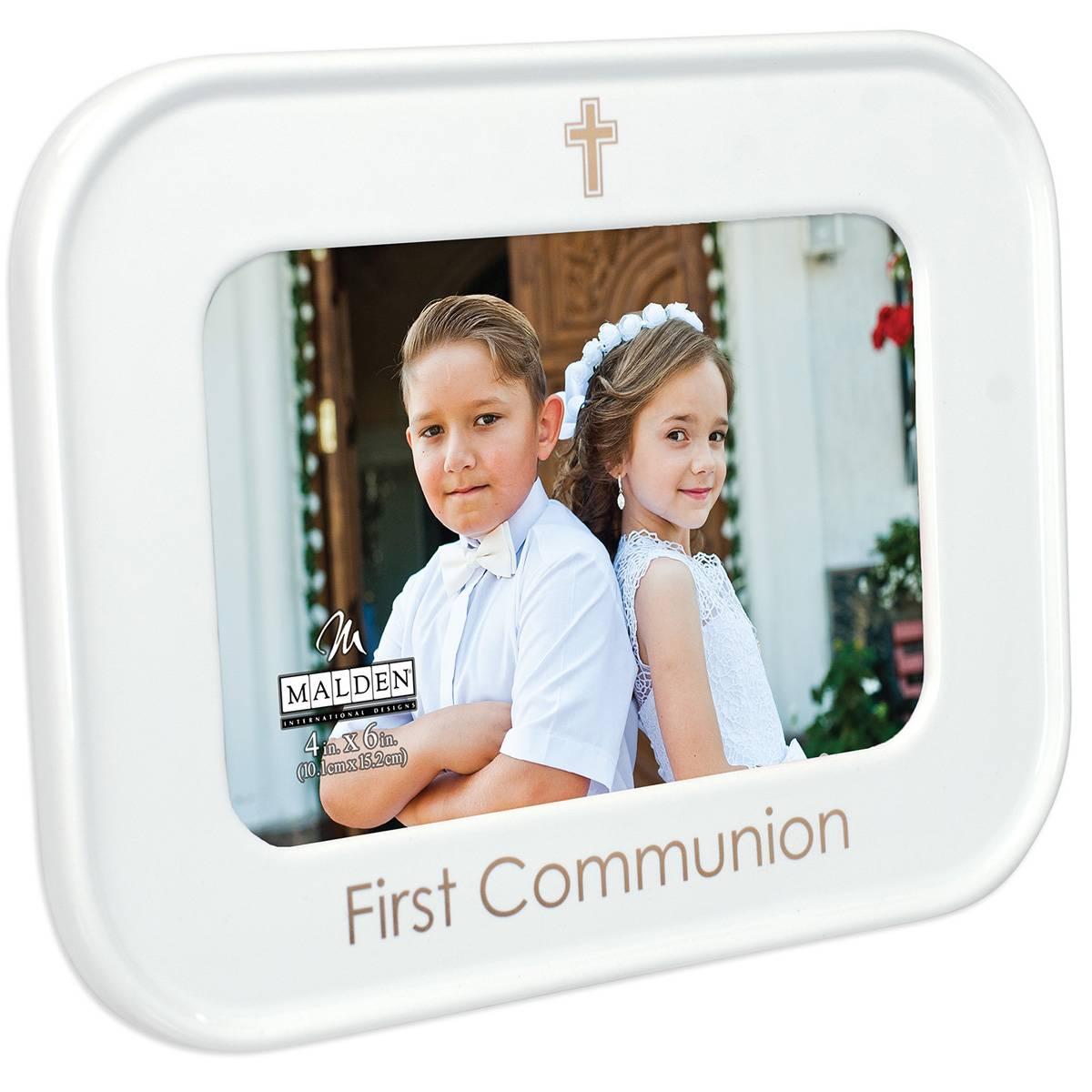 Click here for Malden First Communion Ceramic Frame - 4x6 prices
