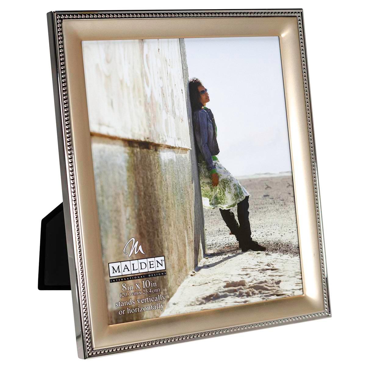 Click here for Malden Gold Bead Metal Two-Tone Frame - 4x6 prices