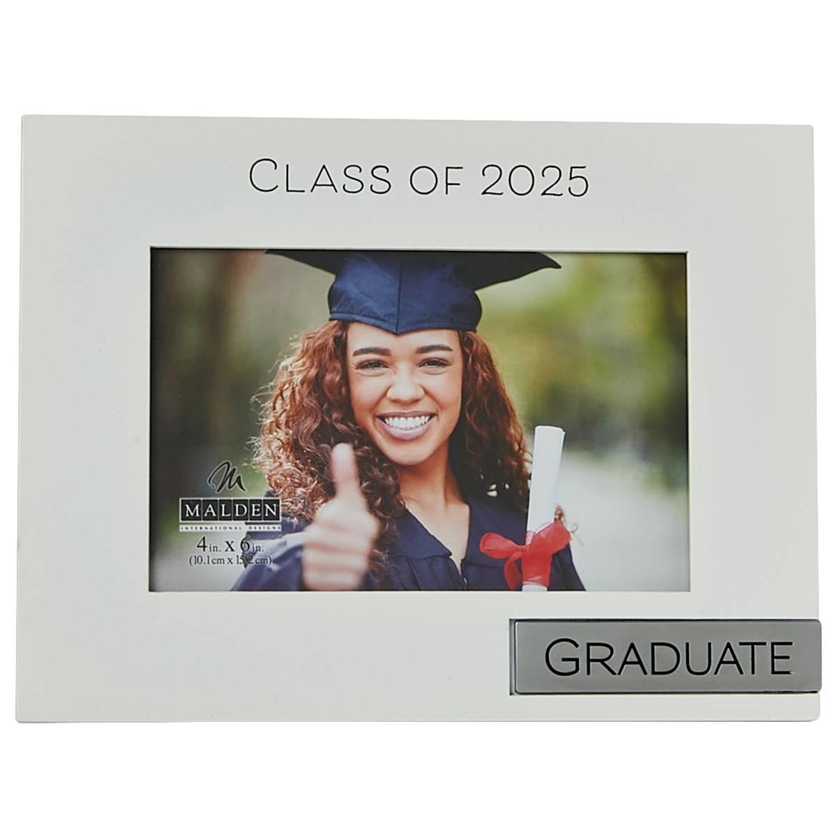 Click here for Malden Graduate Metal Inset White Frame prices
