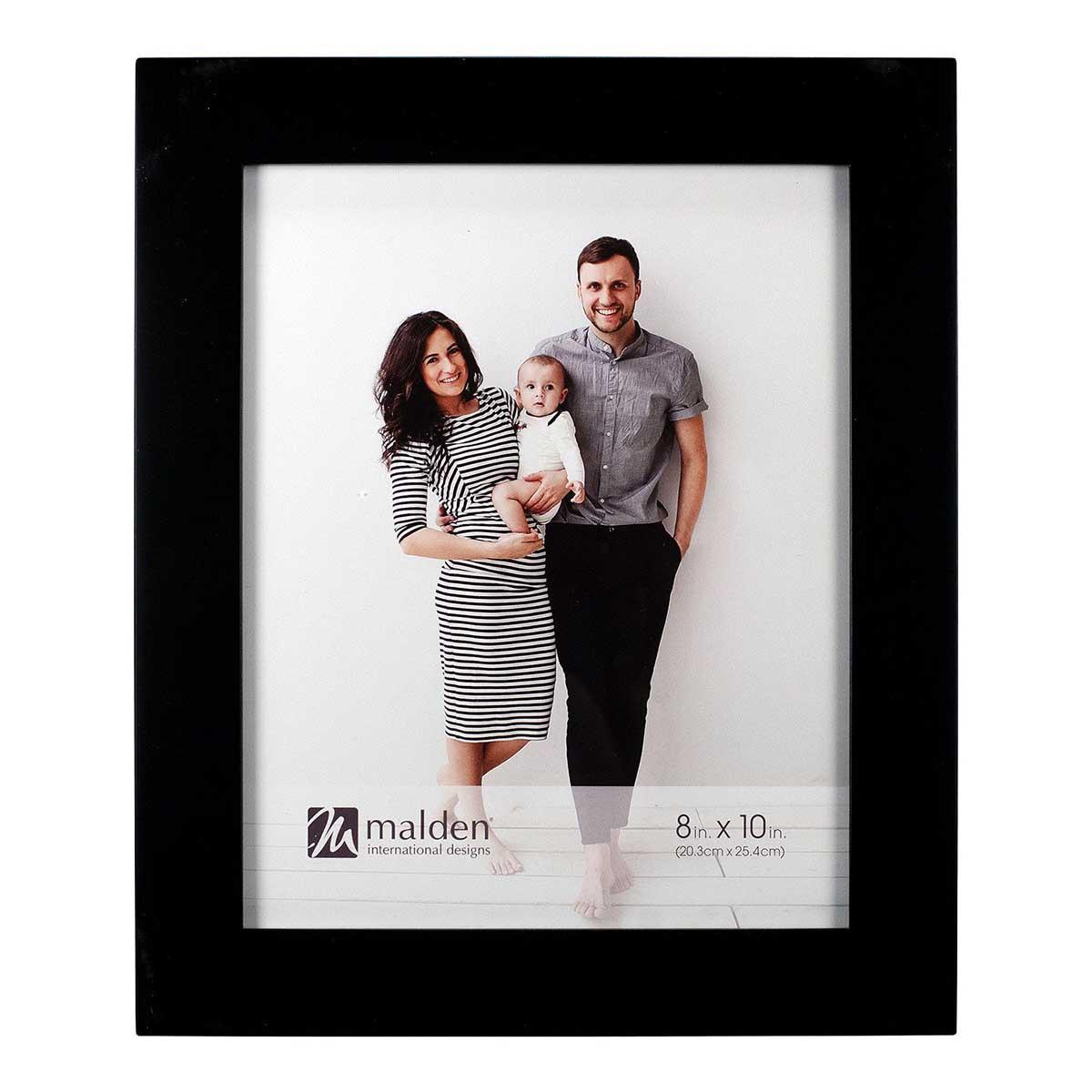 Click here for Malden Black Wide Linear Frame - 8x10 prices