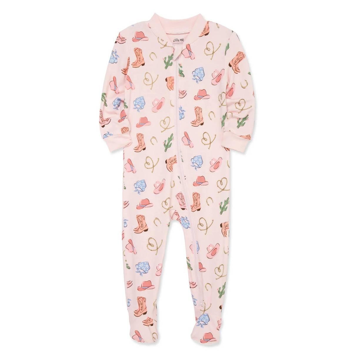 Click here for Baby Girl (12-24M) Little Me(R) Cowgirl Zip Front... prices