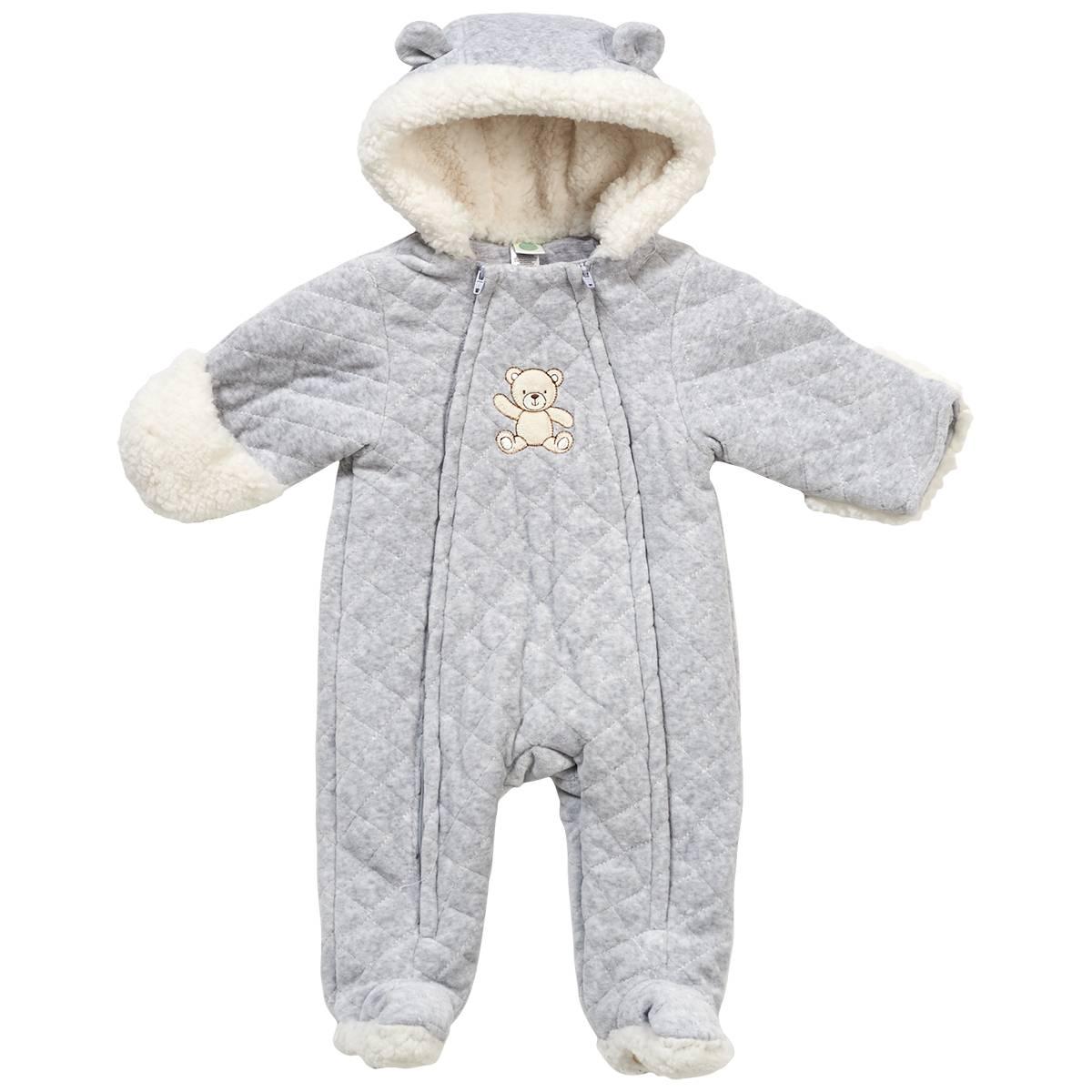 Click here for Baby Unisex (3-9M) Little Me(R) Sherpa Bear Pramsu... prices