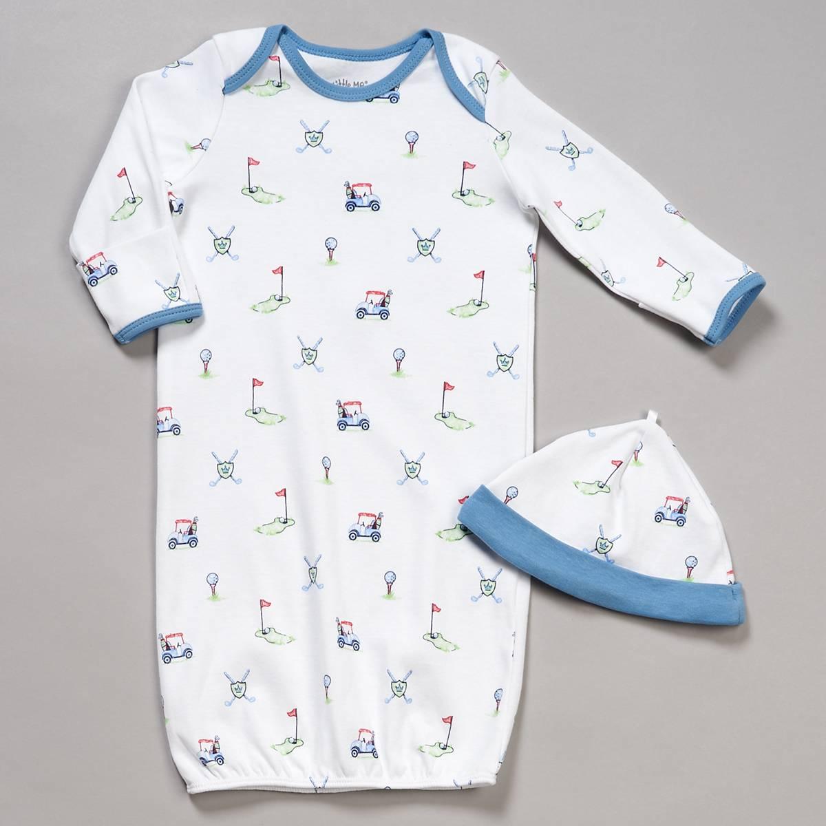 Click here for Baby Boy (NB-3M) Little Me(R) Golf Club Gown & Hat prices