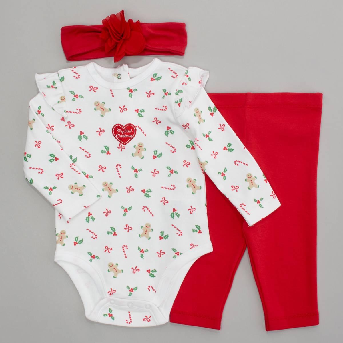 Click here for Baby Girl (3-12M) Little Me(R) My First Christmas... prices