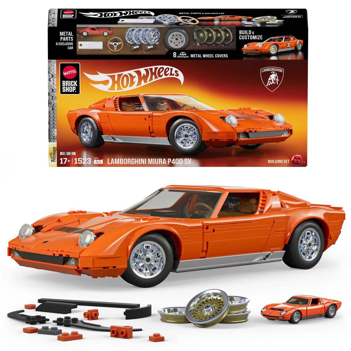 Click here for Hot Wheels(R) Brick Shop 71 Lamborghini Miura P400... prices