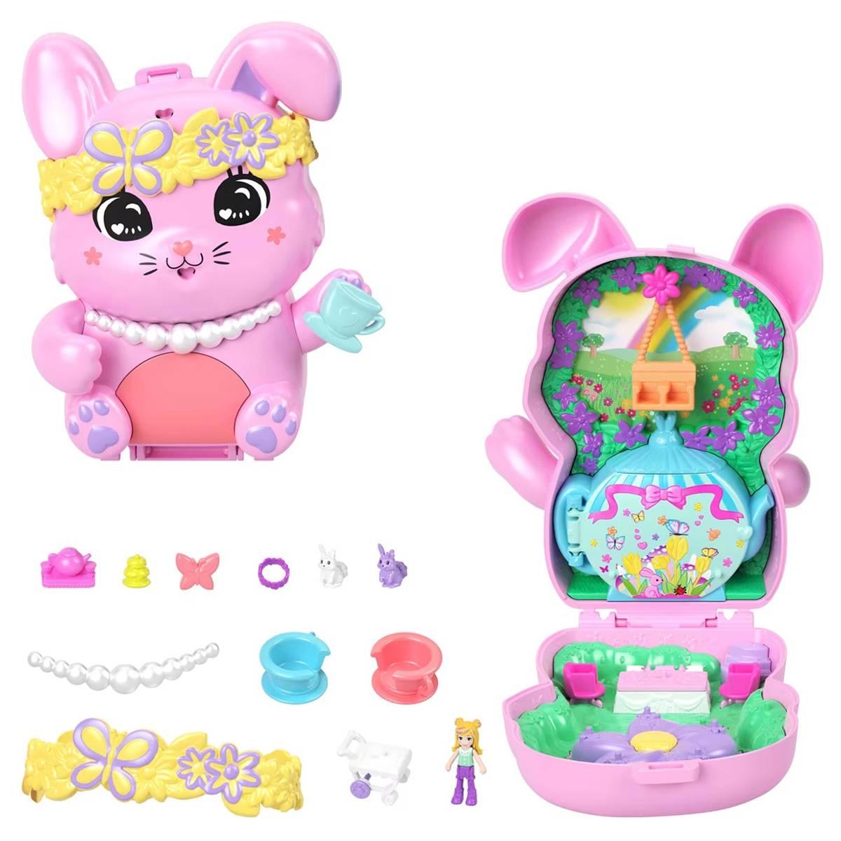 Click here for Polly Pocket Tea Party Bunny Compact Playset prices