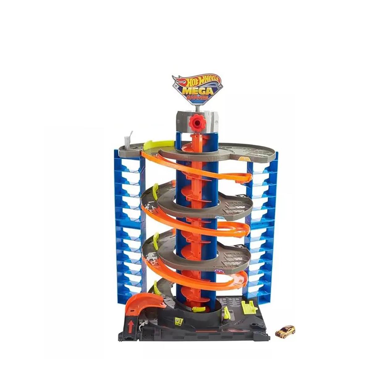Hot Wheels City Mega Garage Playset Cars - Multi-color