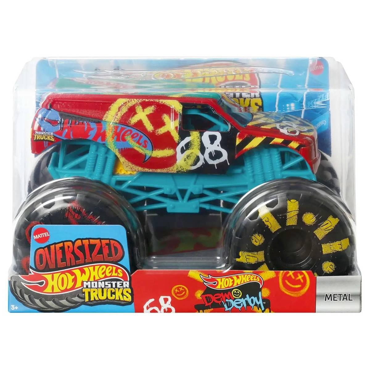 Click here for Hot Wheels(R) Oversized Monster Trucks Demo Derby(... prices