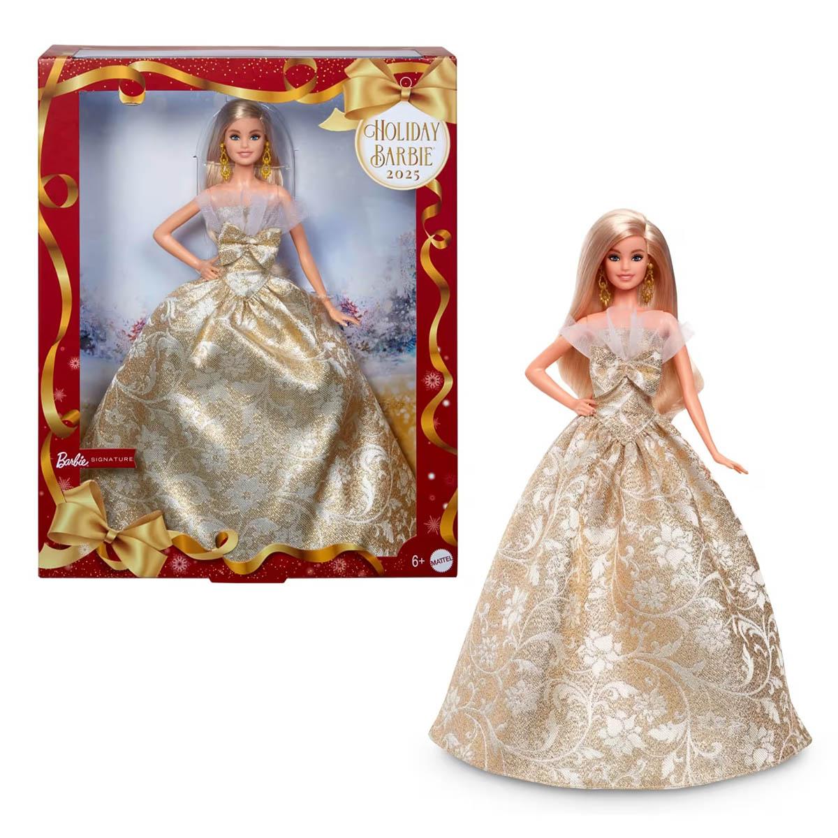 Click here for Barbie(R) 2025 Holiday Barbie w/ Blonde Hair prices
