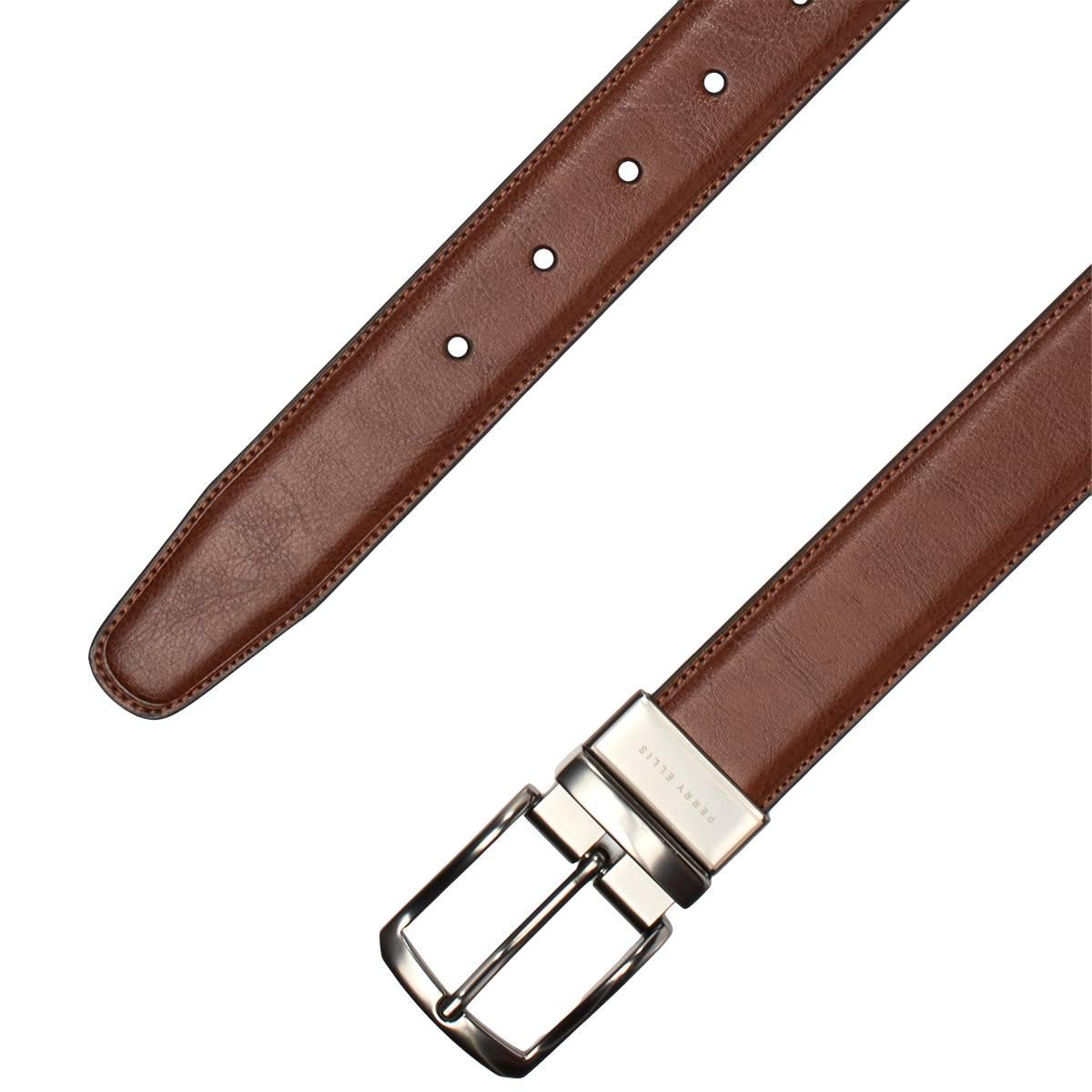 Click here for Mens Perry Ellis 35mm Reversible Leather Belt prices