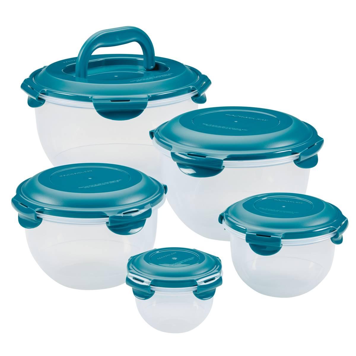 Click here for Rachael Ray 10pc. Nestable Round Food Storage Cont... prices