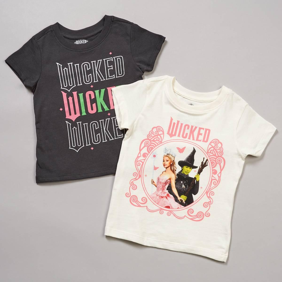 Click here for Girls (4-6x) Wicked 2pk. Glinda & Elphaba Graphic... prices