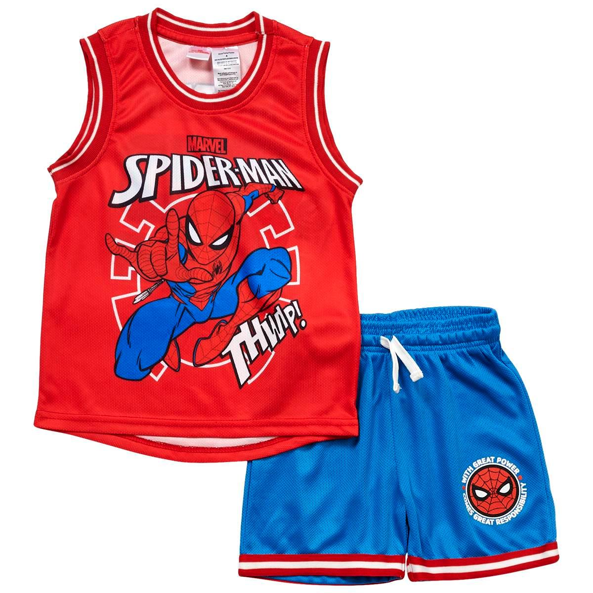 Click here for Boys (4-7) Spider-Man 2pc. Muscle Shirt & Shorts S... prices