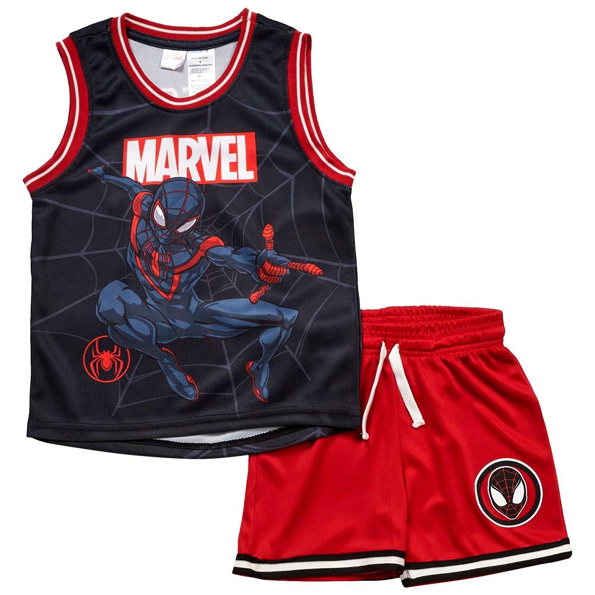 Click here for Boys (4-7) Marvel Miles Morales 2pc. Muscle Shirt... prices
