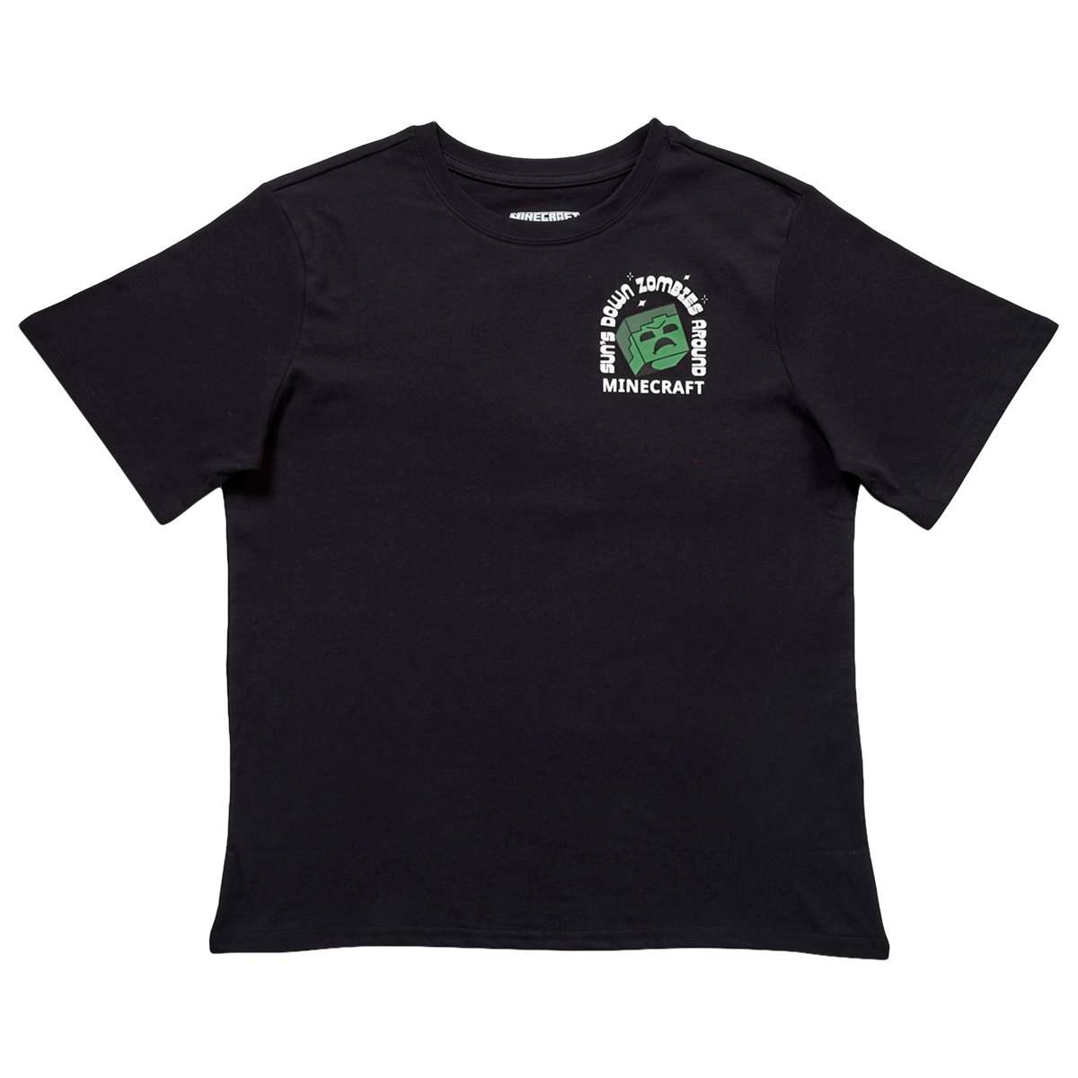 Click here for Boys (8-20) Minecraft Zombies Graphic Tee - Black prices