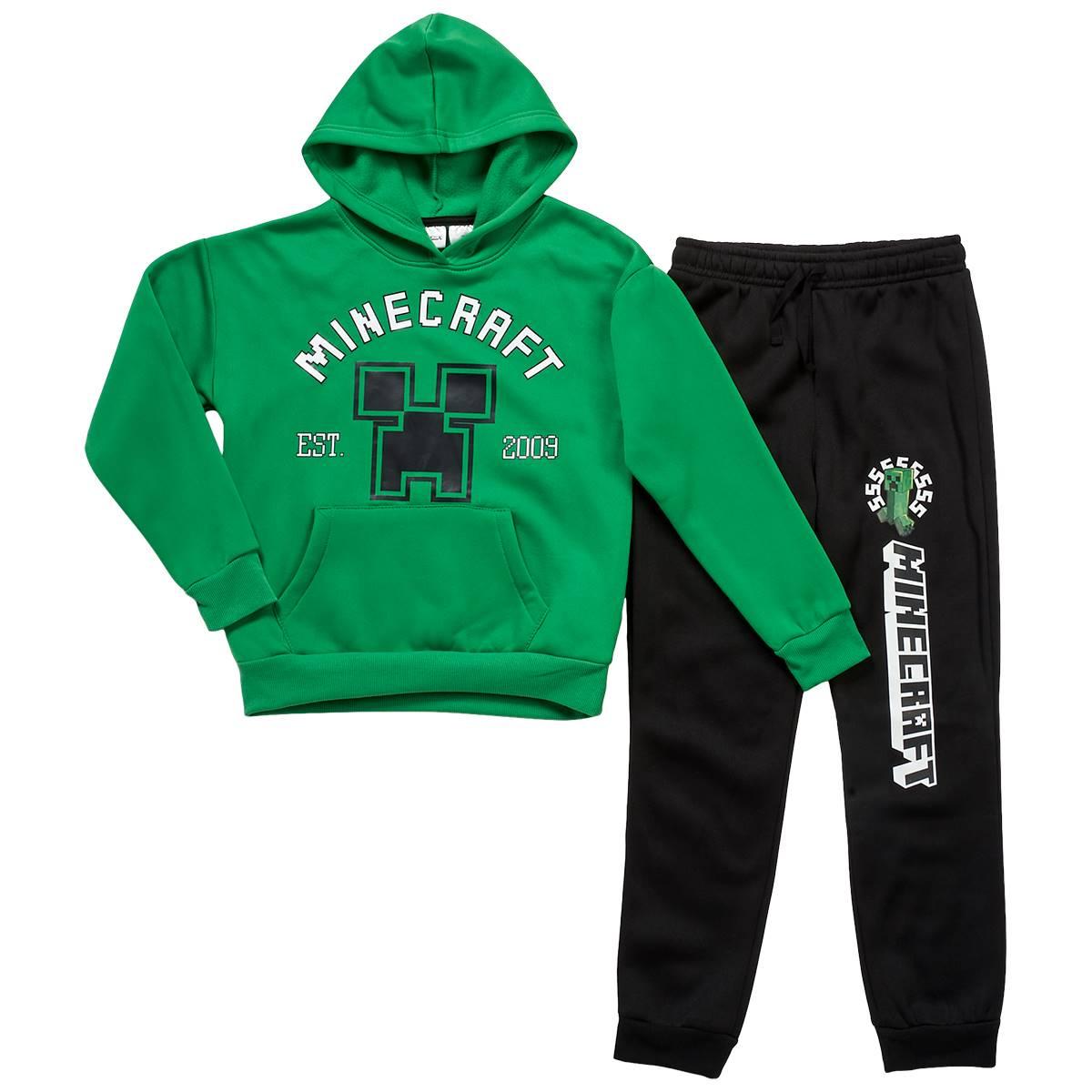 Click here for Boys (8-14) Minecraft 2Pc Pullover Fleece & Jogger... prices