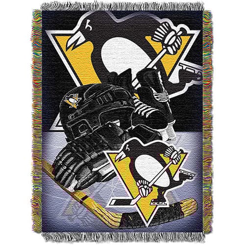 Click here for NHL Pittsburgh Penguins Home Ice Advantage Throw prices