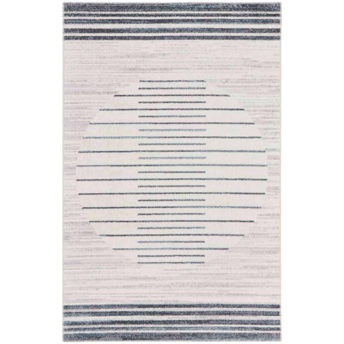 Click here for Nourison Astra Circle and Stripes Rectangular Area... prices