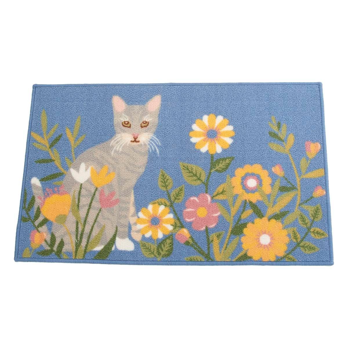 Click here for Nourison Cat Flowers Accent Rug prices