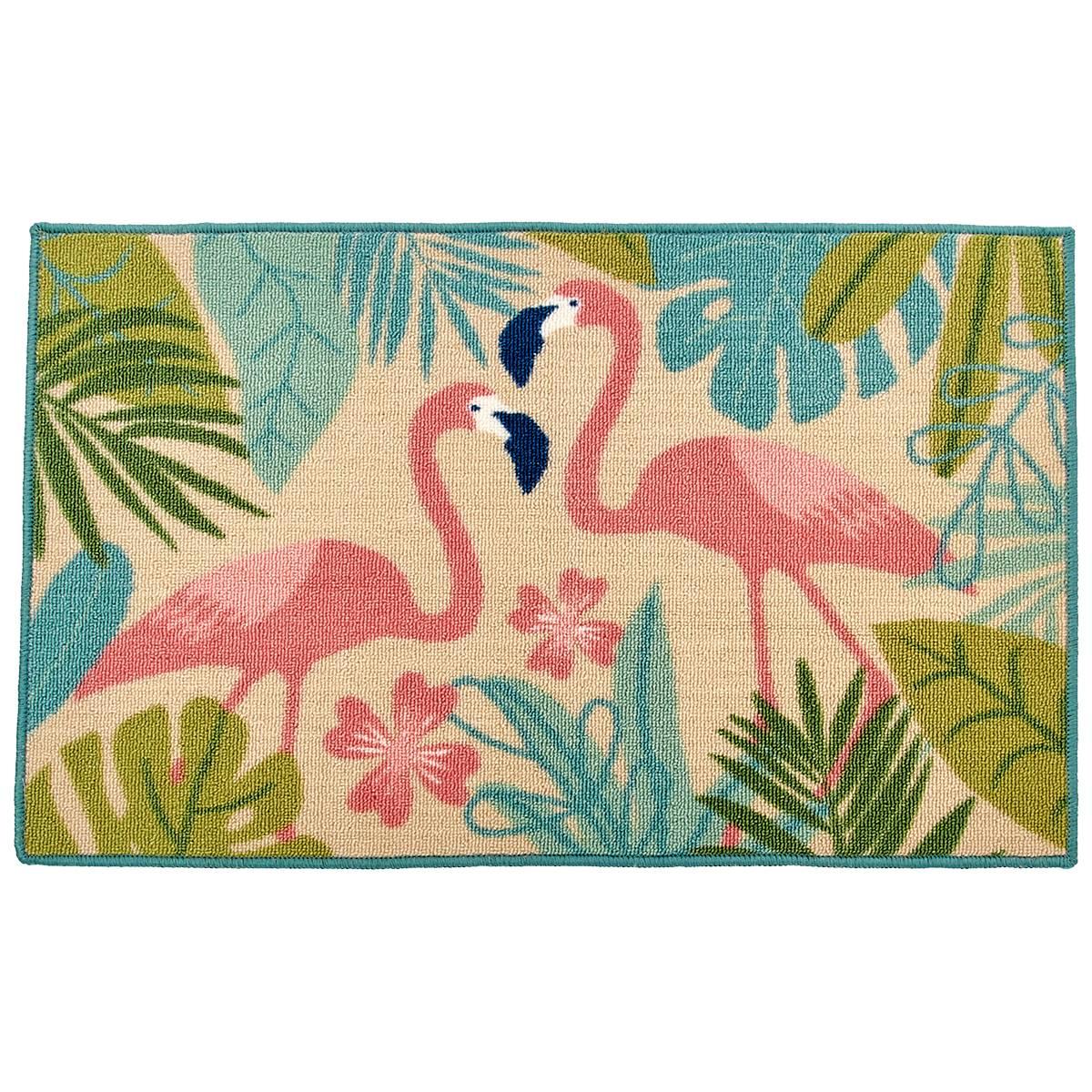 Click here for Nourison Flamingos Accent Rug prices