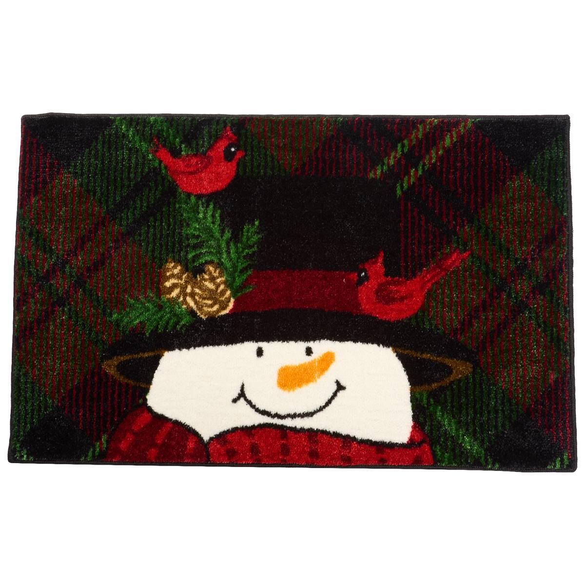 Click here for Nourison Snowman Plaid Accent Rug prices