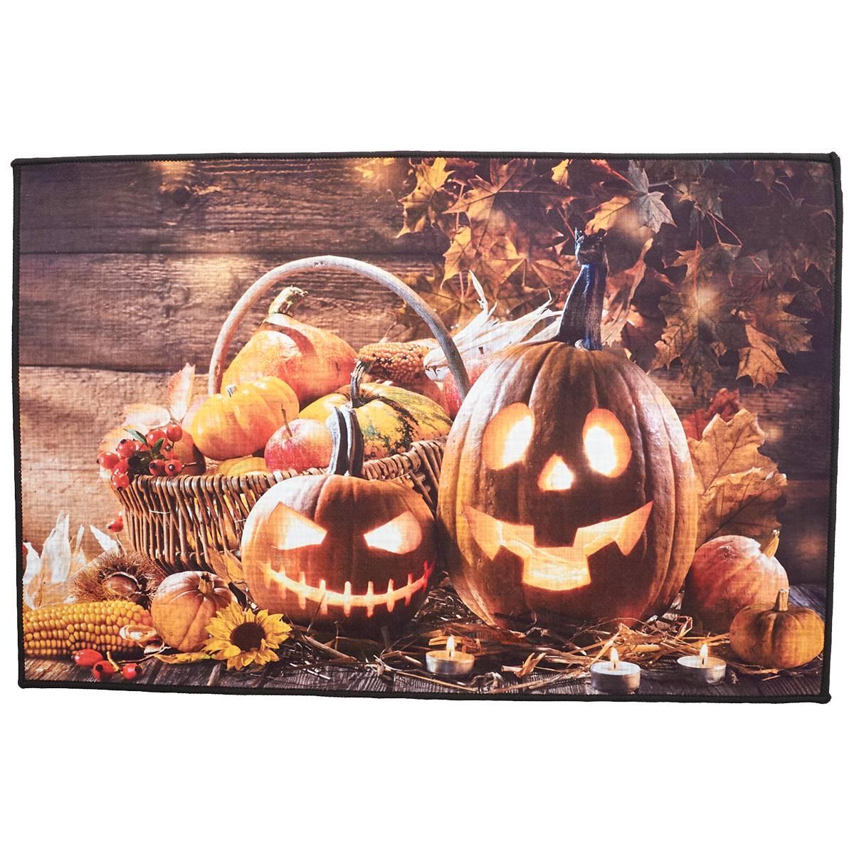 Click here for Nourison Halloween Pumpkins Accent Rug prices