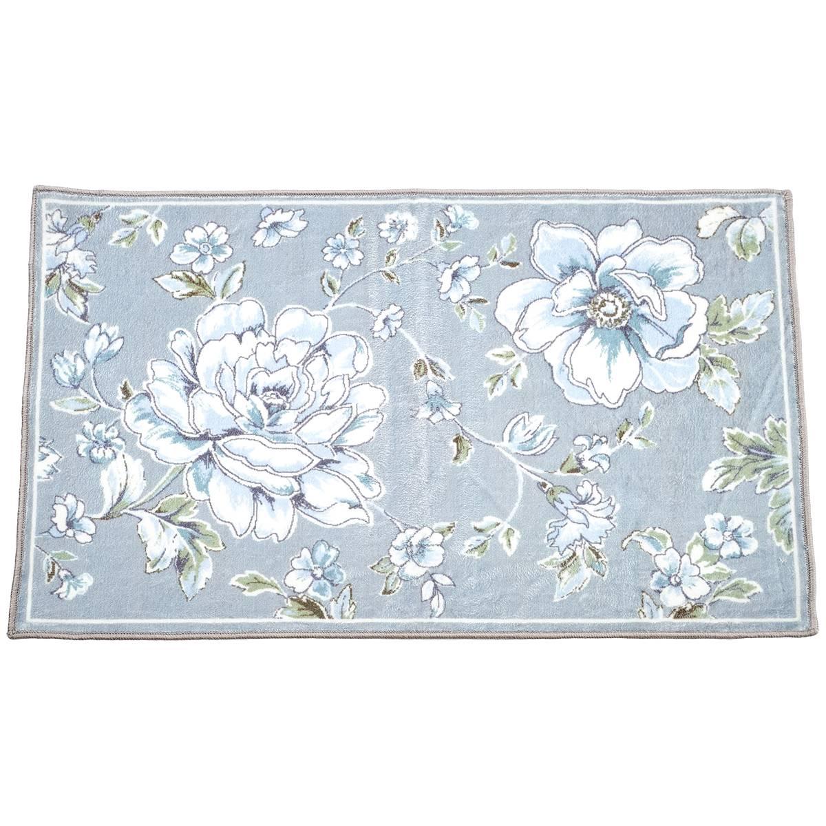 Click here for Nourison Floral Grey Accent Rug prices
