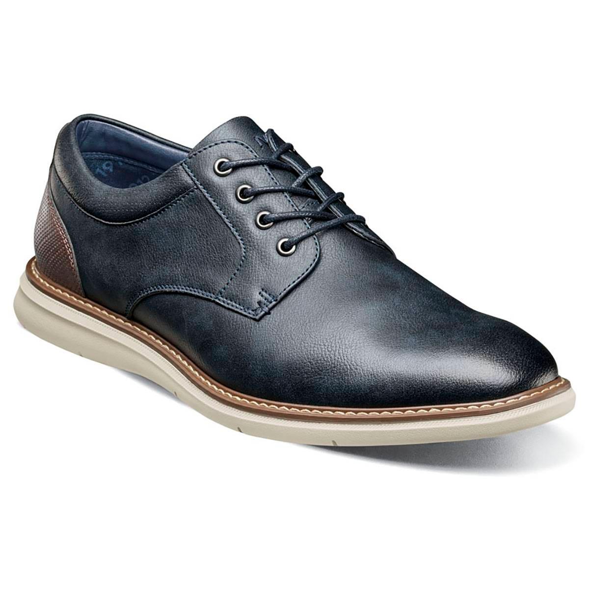 Nunn Bush Chase Mens Closed Toe Oxford Shoes  13 Medium  Blue