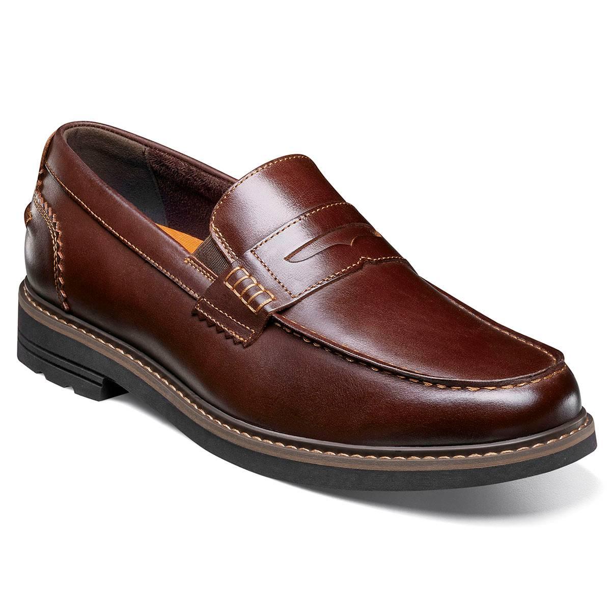 Click here for Mens Nunn Bush Odin II Moc Toe Penny Loafers prices