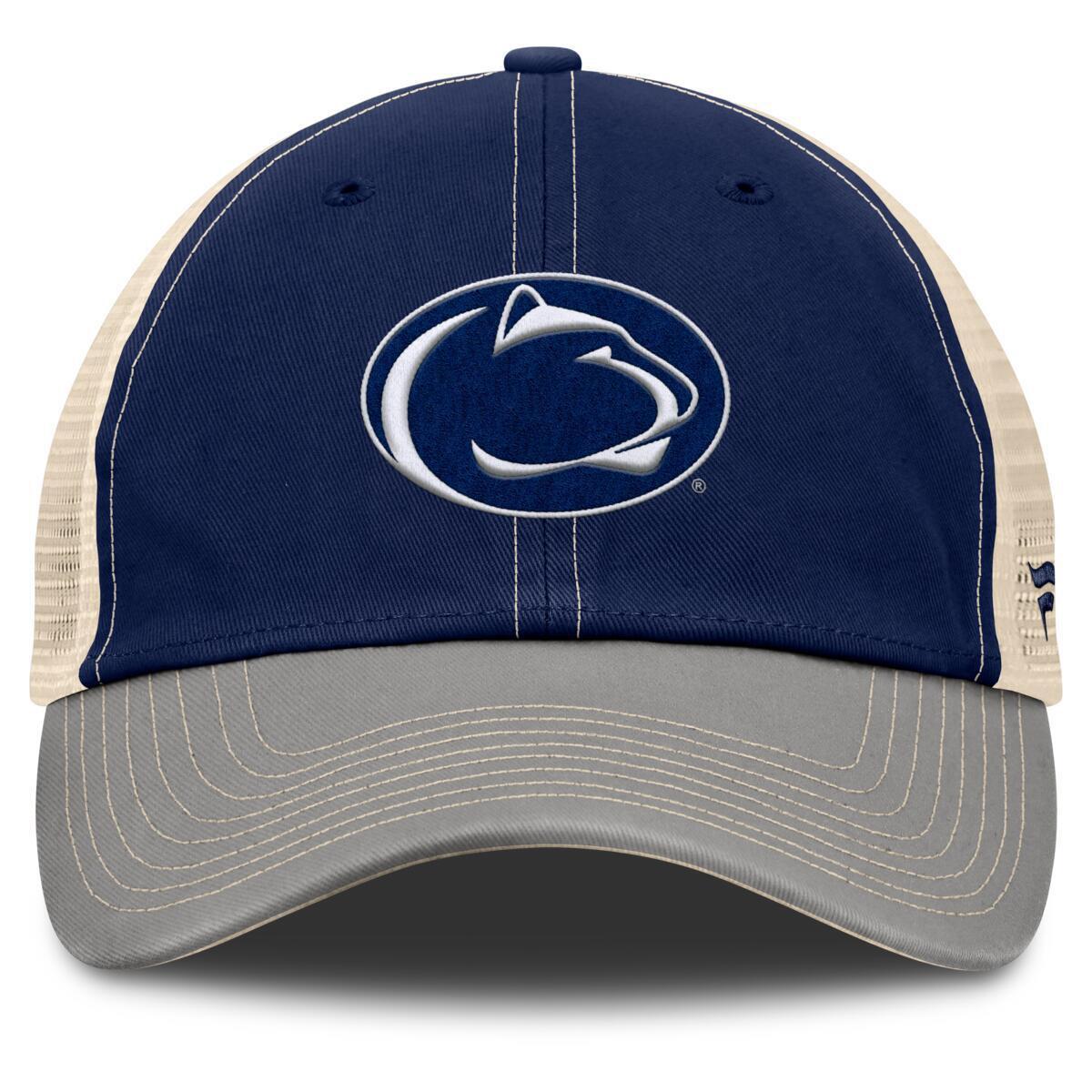 Click here for Mens Fanatics NCAA Penn State Trailway Cap prices