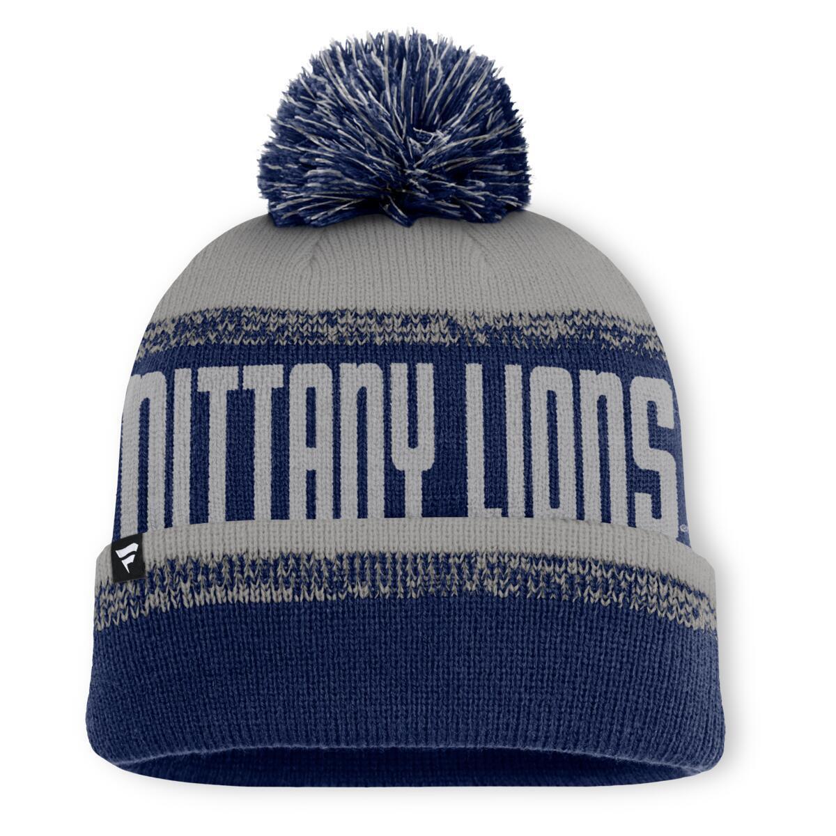 Click here for Mens Penn State Thrive Cuffed Knit Hat w/ Pom Ball prices