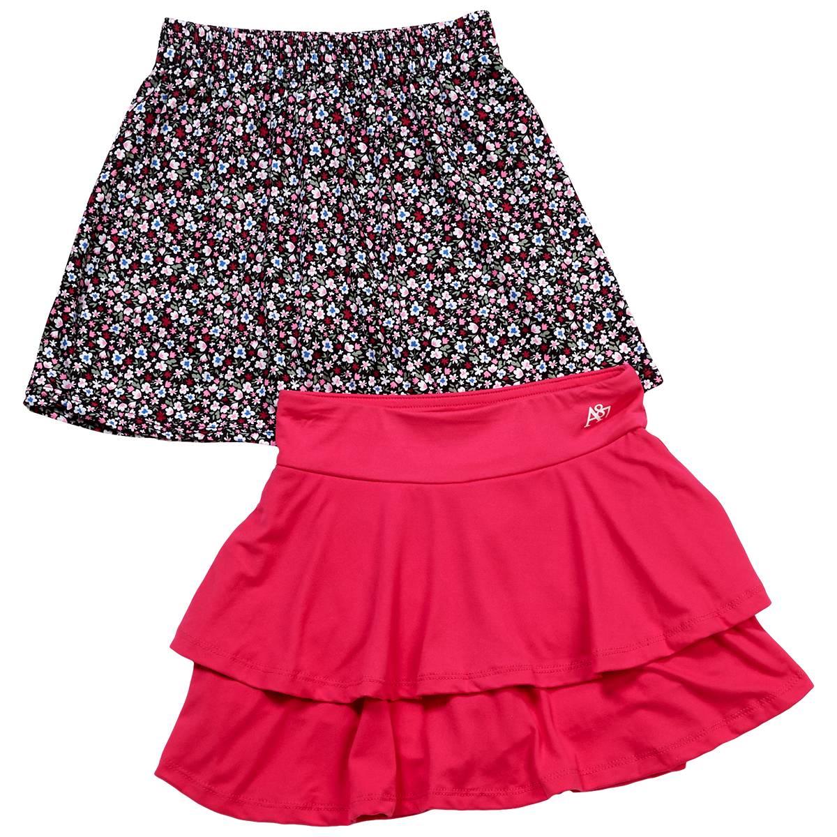 Click here for Girls (7-16) Aeropostale 2pk.Floral/Ruffle Skorts prices
