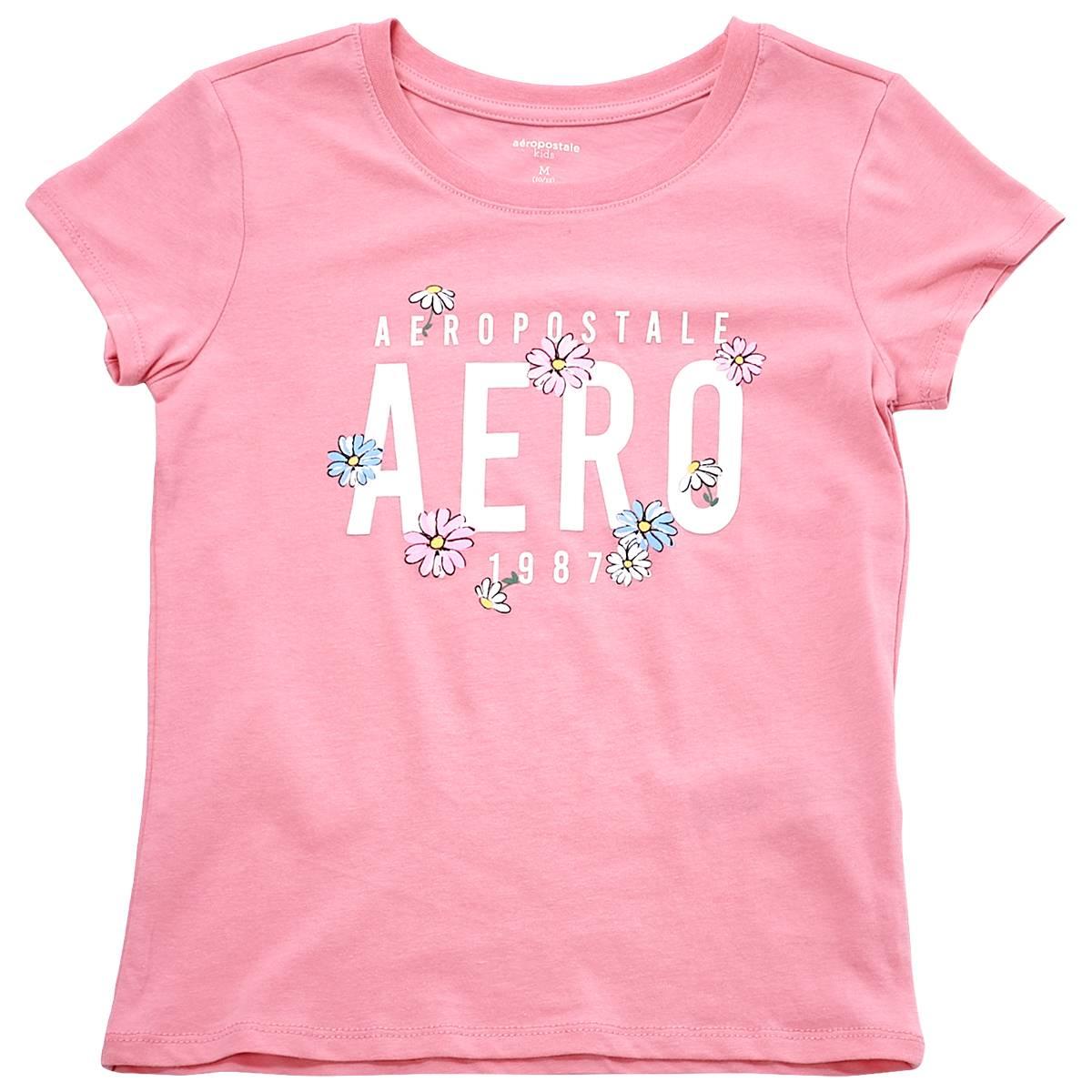 Click here for Girls (7-16) Aeropostale Short Sleeve Daisy Tee prices