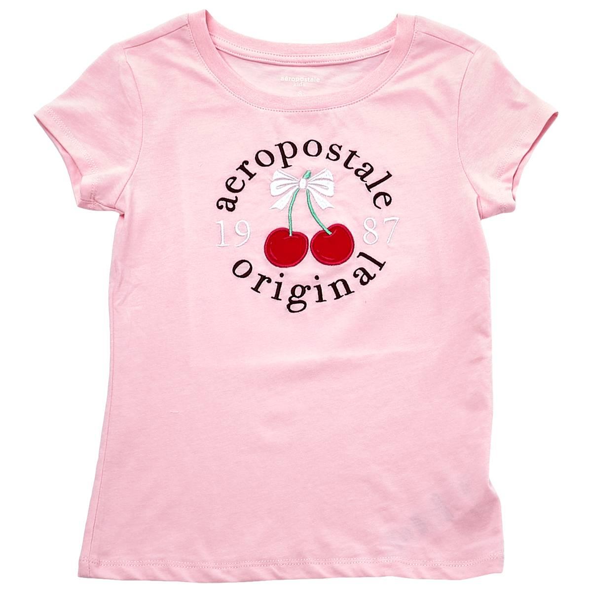 Click here for Girls (7-16) Aeropostale Cherry Embroidered Tee prices