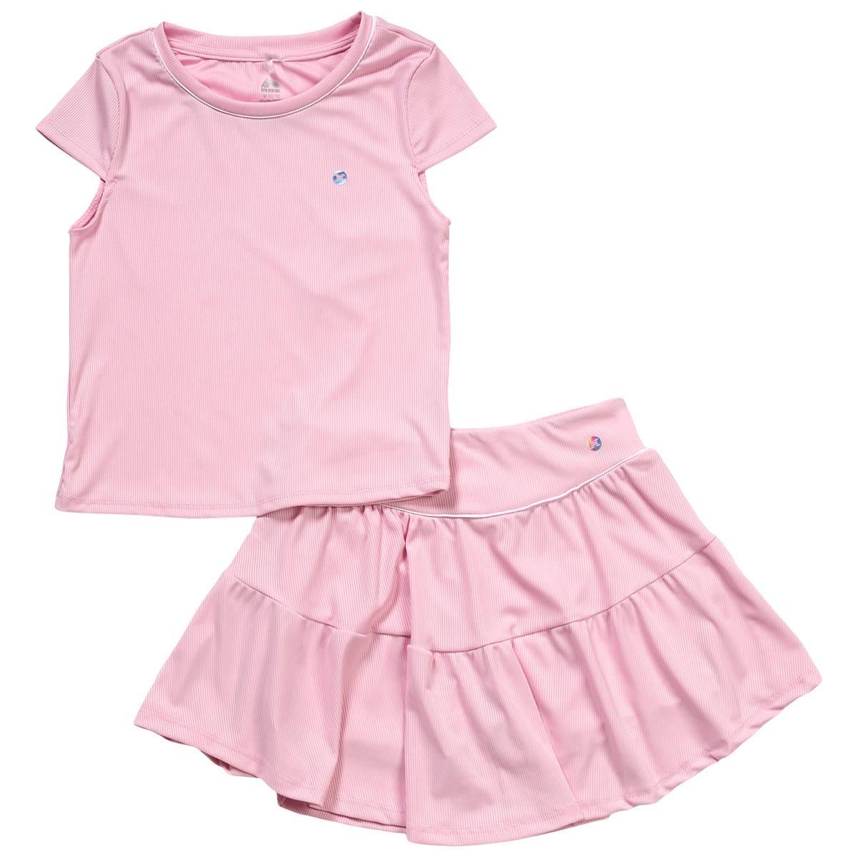 Click here for Girls (7-16) RBX Ribbed Tee & Skort Set prices
