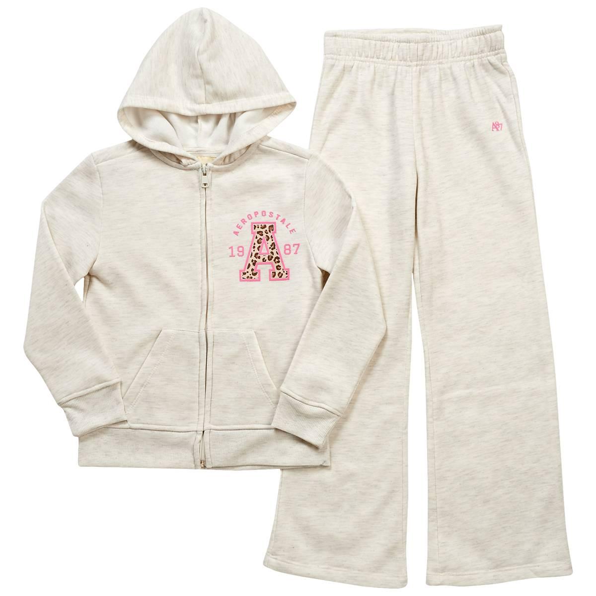 Click here for Girls (7-12) Aeropostale Marled Hooded Jacket w/ W... prices