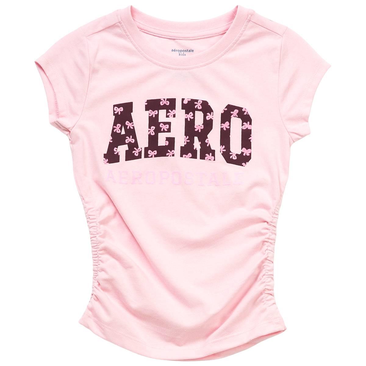 Click here for Girls (7-16) Aeropostale Cap Sleeve Ruched Side Bo... prices